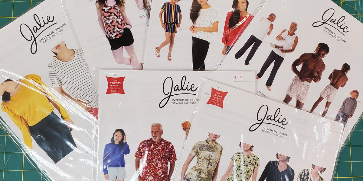Jalie Patterns are now here — Fabric Spark