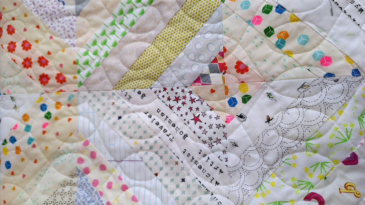Crazy About Low Volume Fabrics! Plus a Free Low Volume Quilt Pattern ...