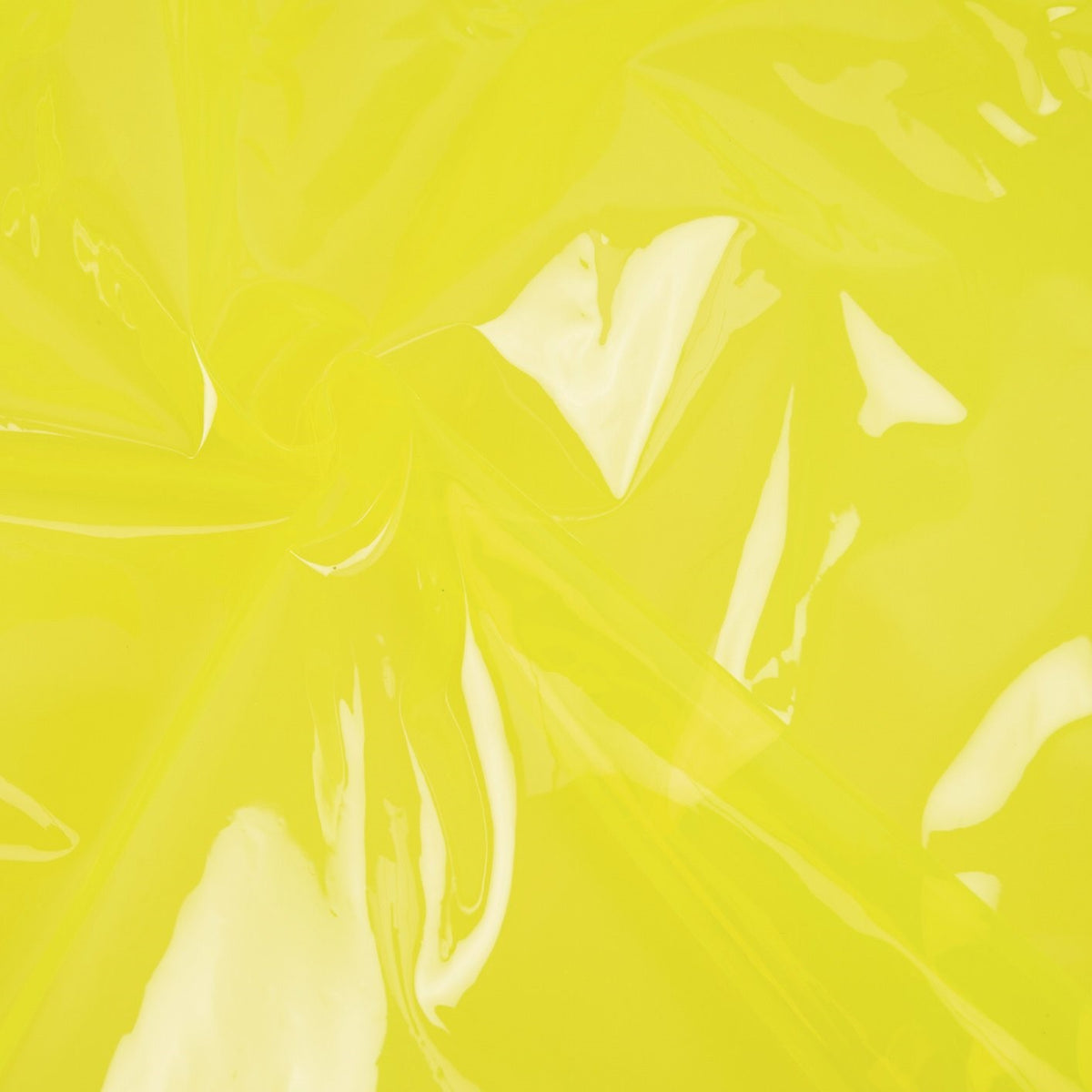 Katia PVC in Translucent Colours - Neon Yellow — Fabric Spark