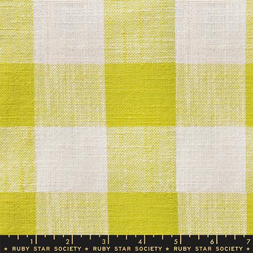 Alexia Abegg for Ruby Star Society -Sunshine Towelling - 16" Citron Bi — Fabric Spark