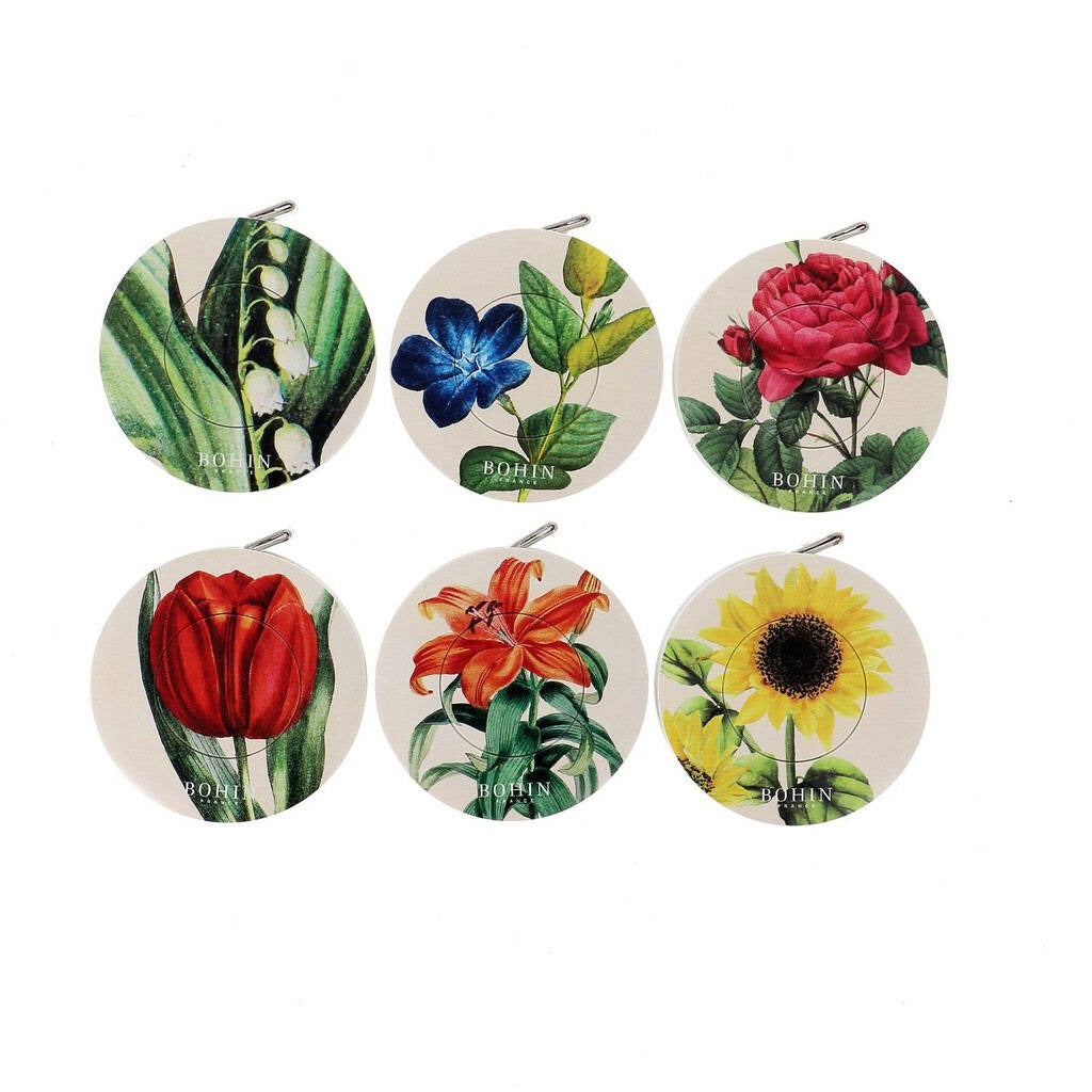 Bohin Floral Measuring Tape — Fabric Spark