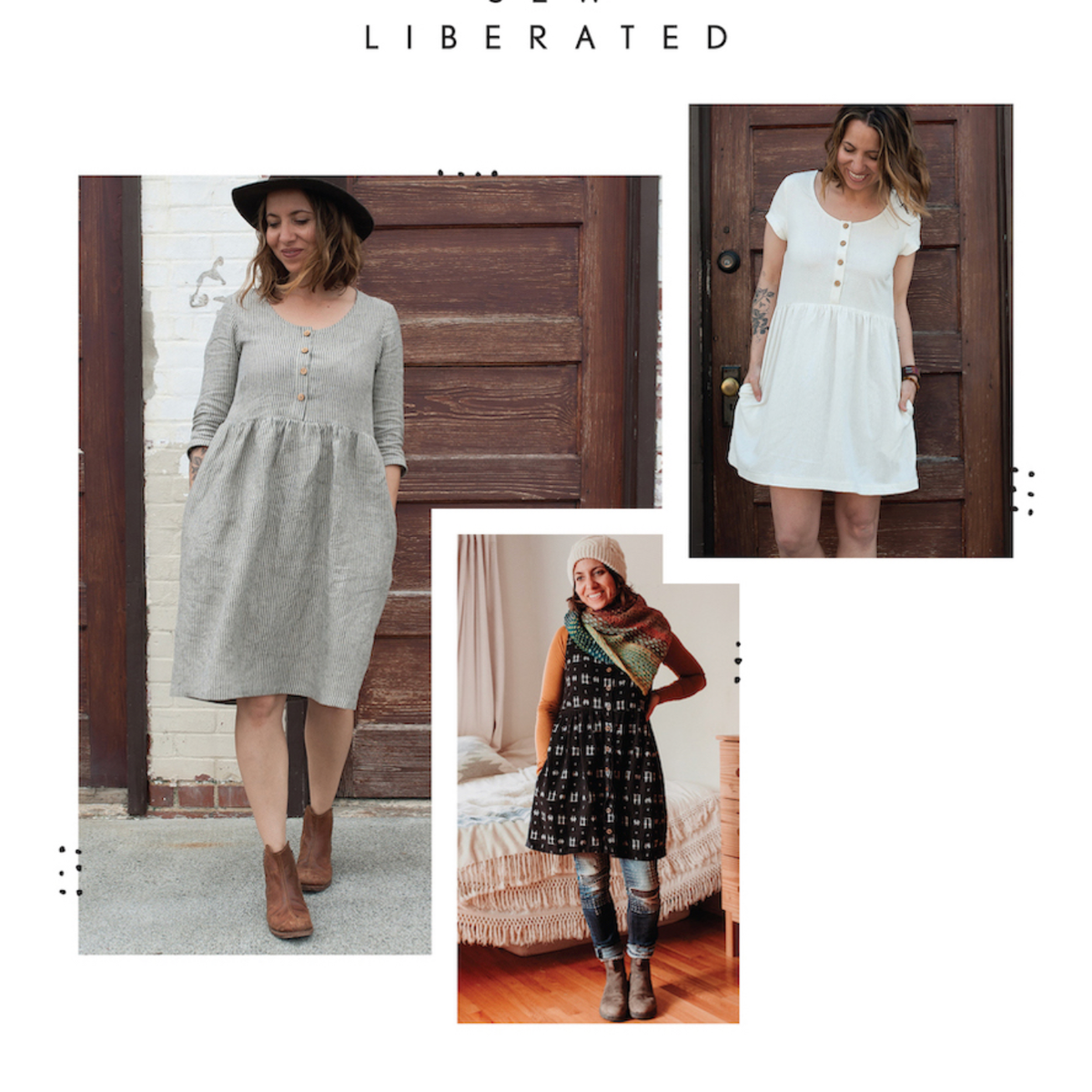 Sew Liberated Sewing Pattern - The Hinterland Dress — Fabric Spark