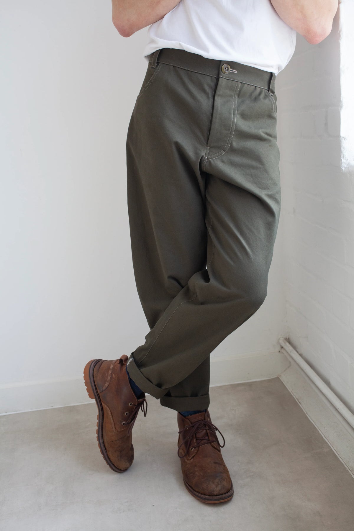 Modern Sewing Co - Worker Trousers (Mens) [Digital Download] — Fabric Spark