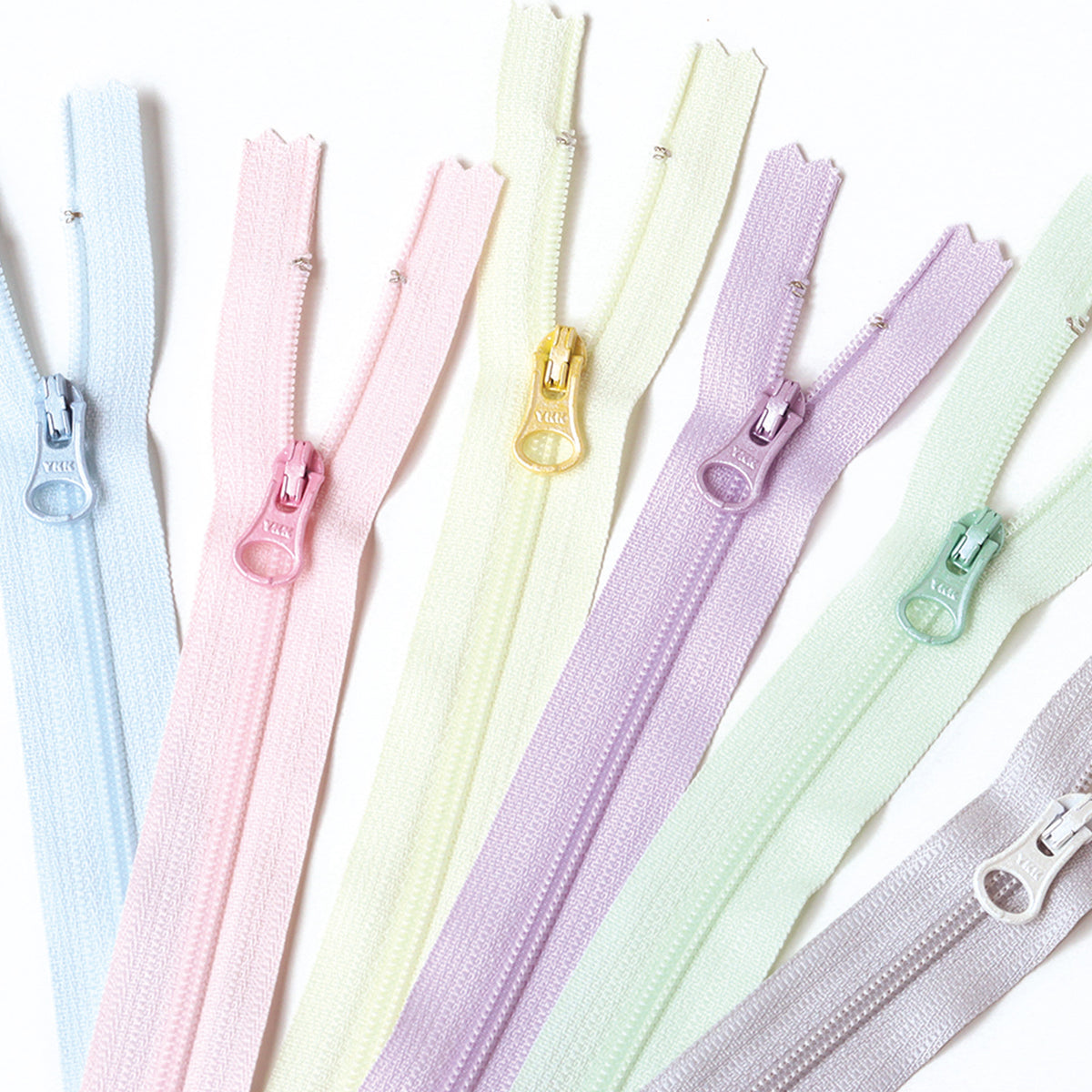 Pearl Coloured Zippers - Single colour, 20cm - Choose Your Colour ...