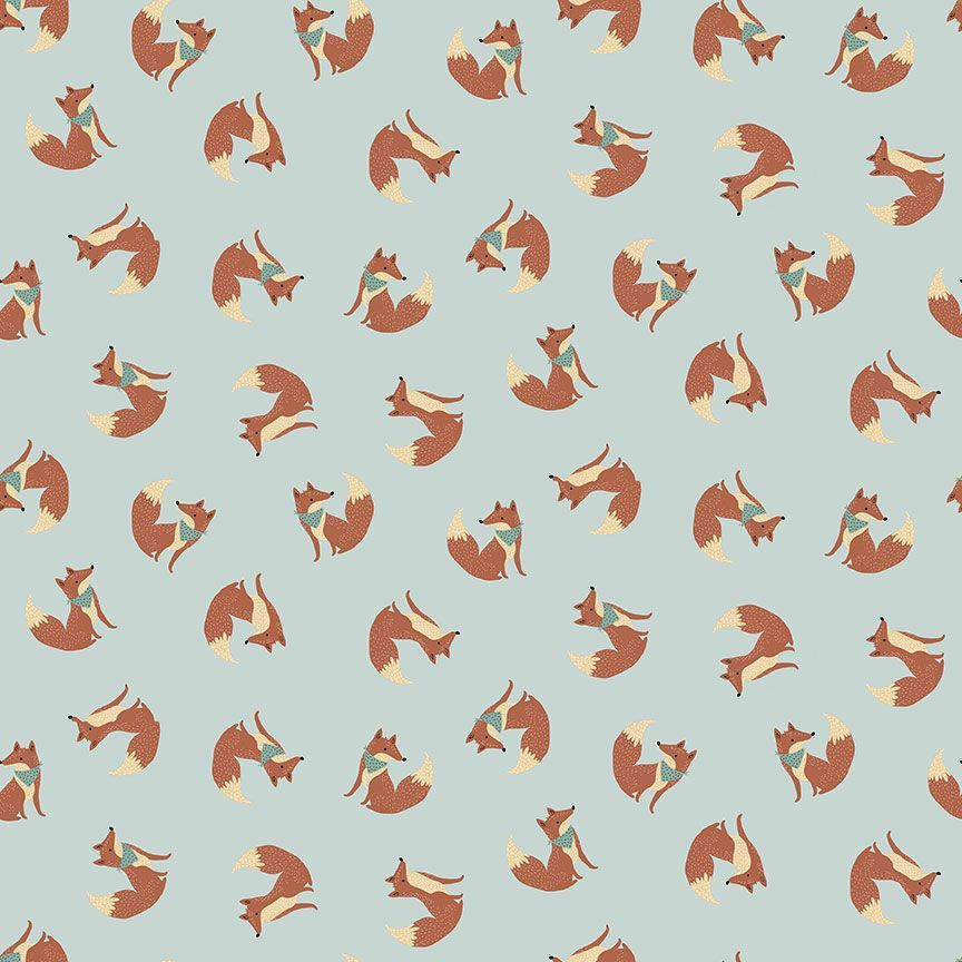 Dear Stella - Alphabet City - Hey Foxy in Flint — Fabric Spark