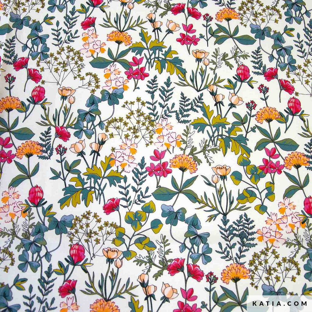 Floral Fabric — Fabric Spark