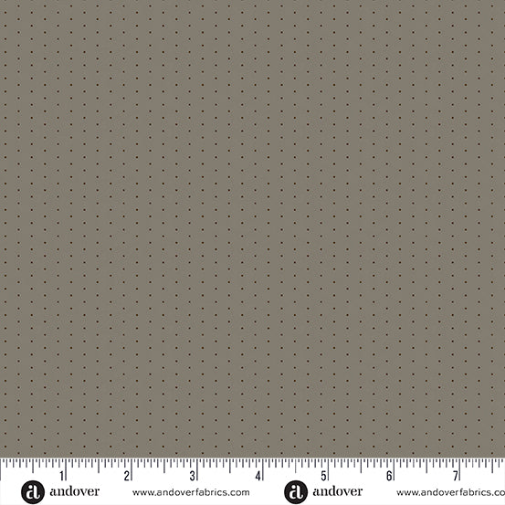 Andover Fabrics - Micro Dot in Tin — Fabric Spark