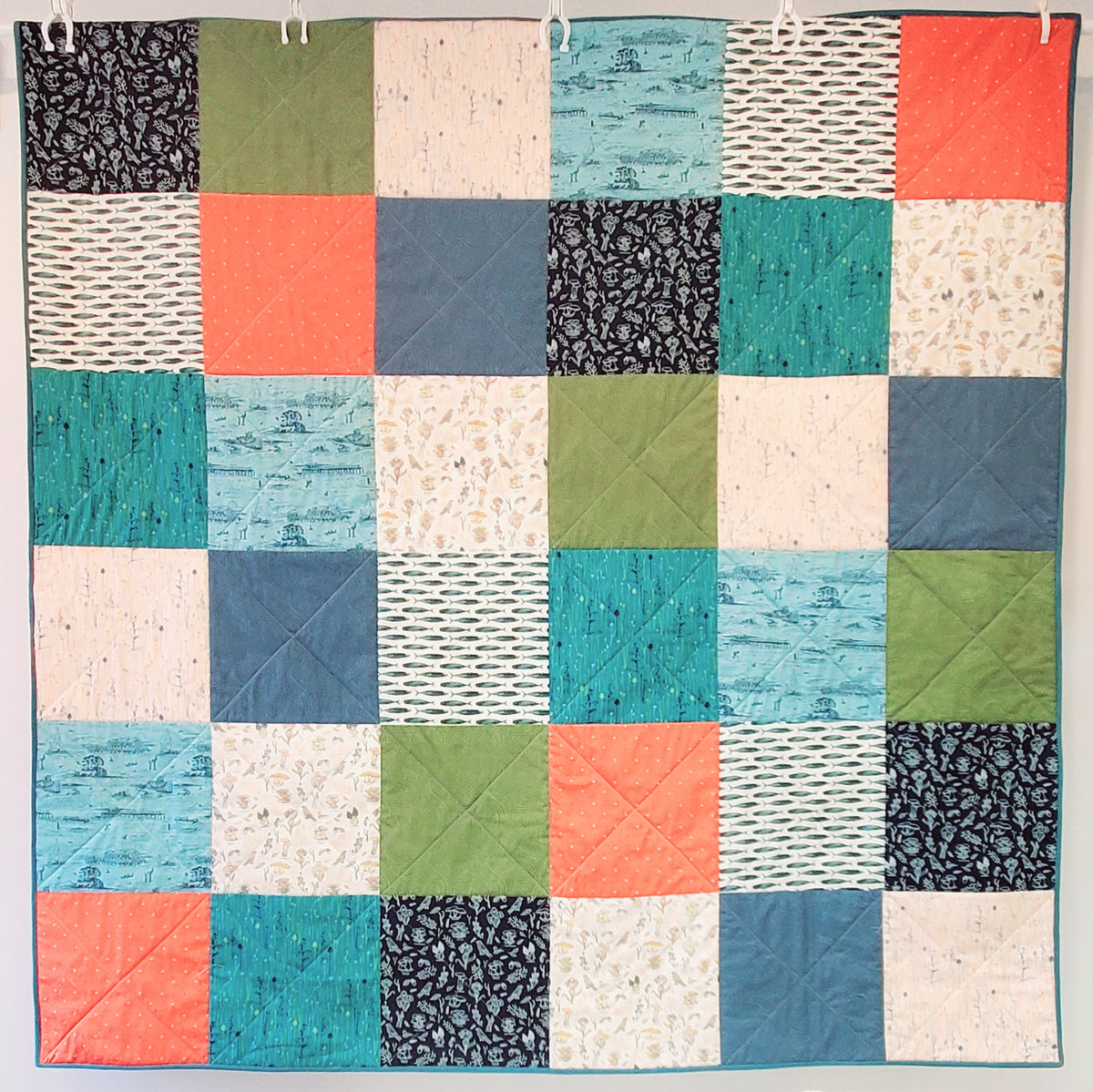 One Weekend Quilt Kit - Tamales Bay — Fabric Spark