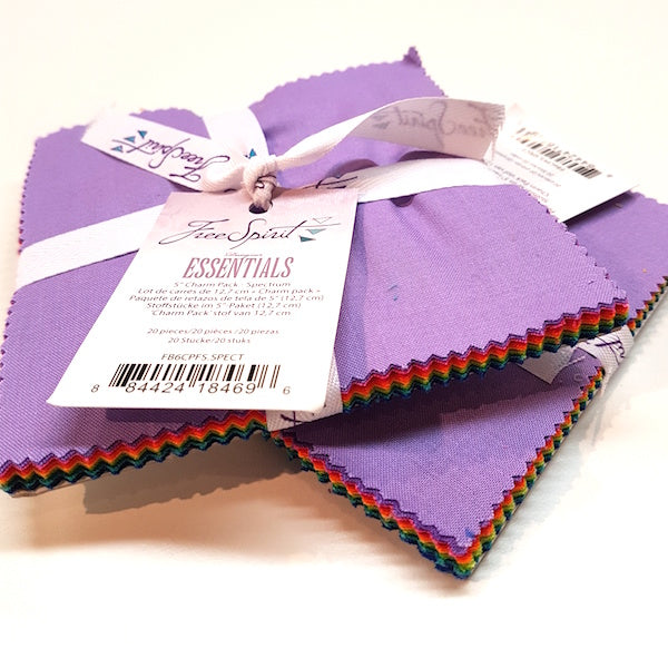 Designer Solids 5" Charm Pack - Full Spectrum — Fabric Spark