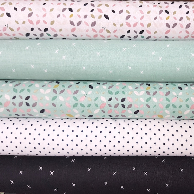 Christopher Thompson Mary Elizabeth - Riley Blake Swiss Dot in Navy ...