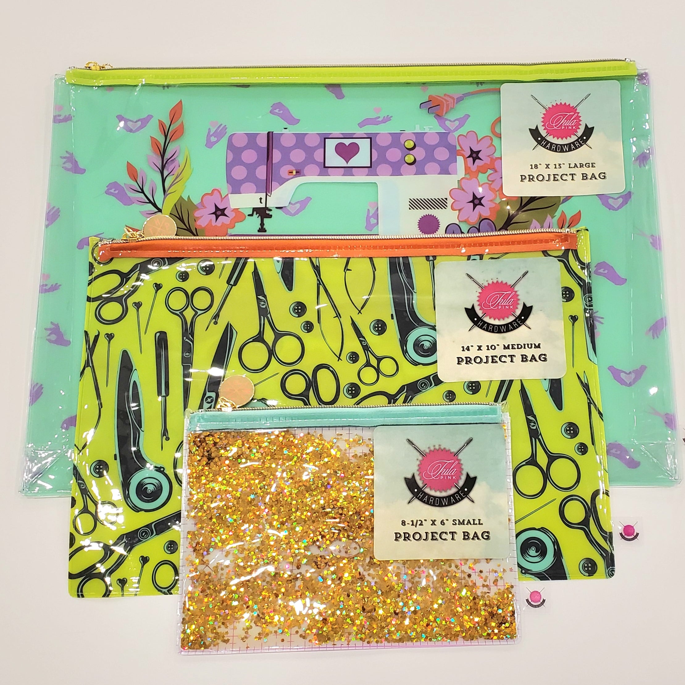 Tula Pink Project Bags — Fabric Spark