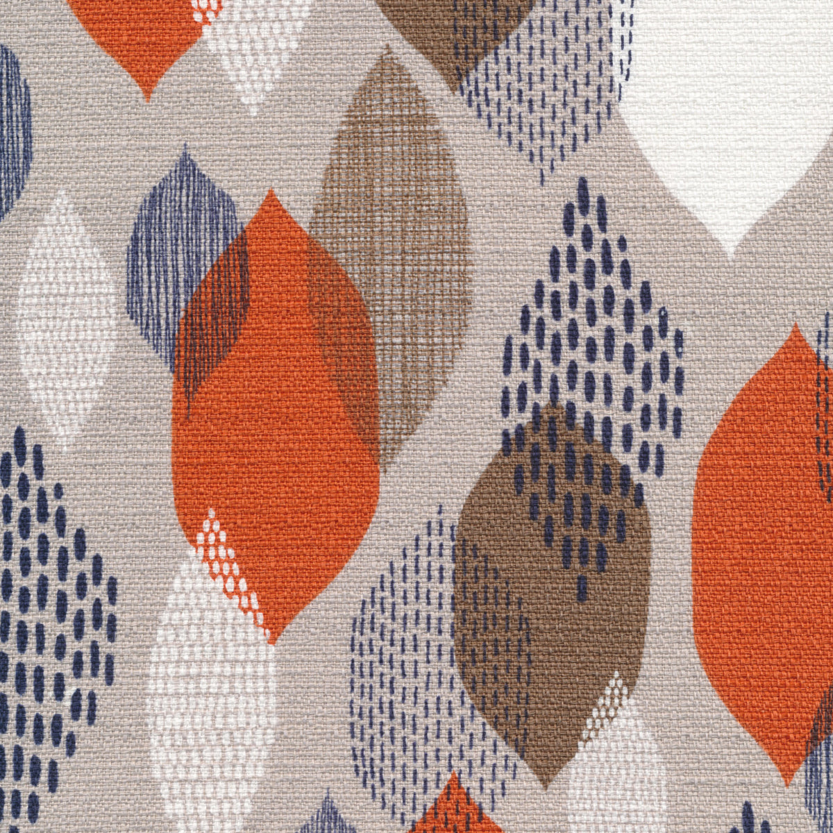 Homestyle Bark Cloth by Eloise Renouf - Ground Cover in Red — Fabric Spark