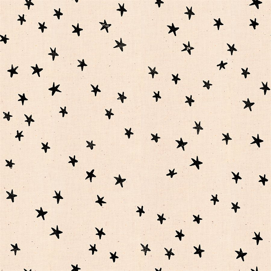 Alexia Abegg for Ruby Star Society - Starry in Natural / Black — Fabric ...