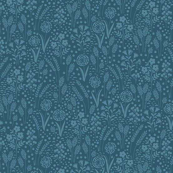 Grove by Makower - Tonal in Deep Blue — Fabric Spark