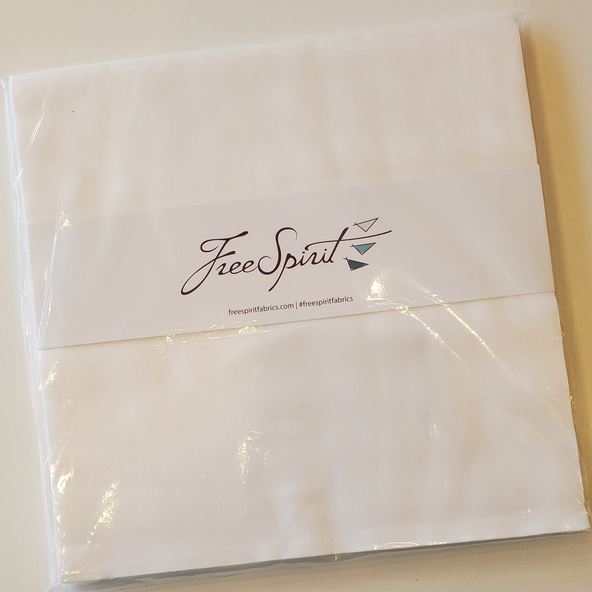 Free Spirit Solids Arctic White - 10" layer cake — Fabric Spark