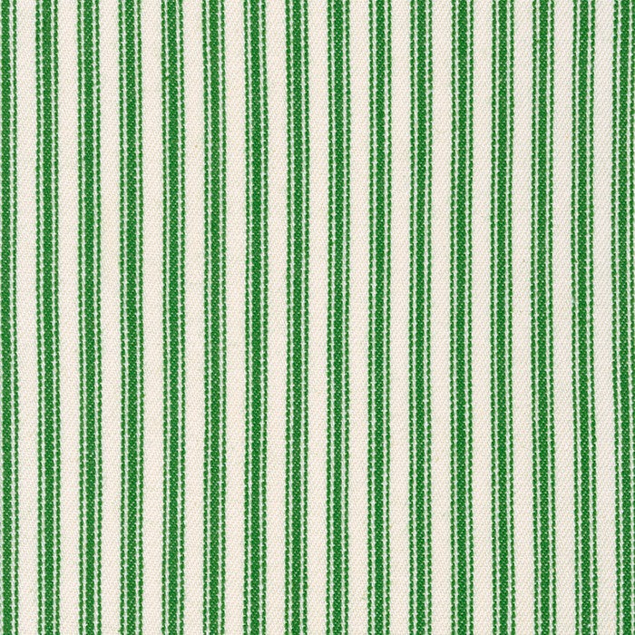 Classic Ticking in Green — Fabric Spark