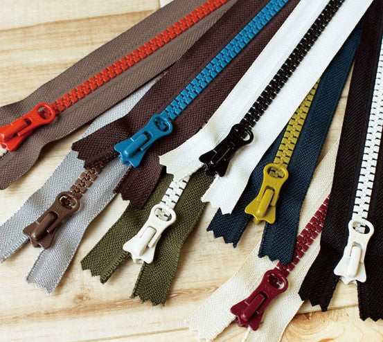 Colourful Zippers - Contrast large tooth zipper 20 cm and 40 cm - Choo ...