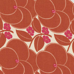 Amy Butler - Hapi - Heart Bloom - Nutmeg — Fabric Spark