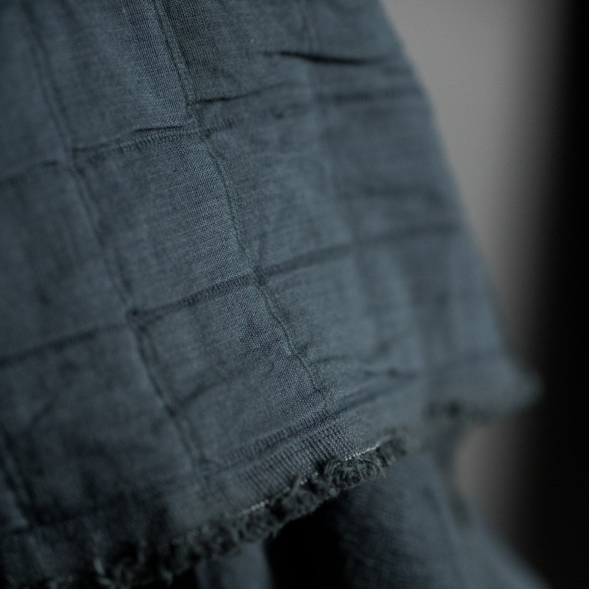 Merchant and Mills - Square Jacquard Cotton - Moody Blue — Fabric Spark